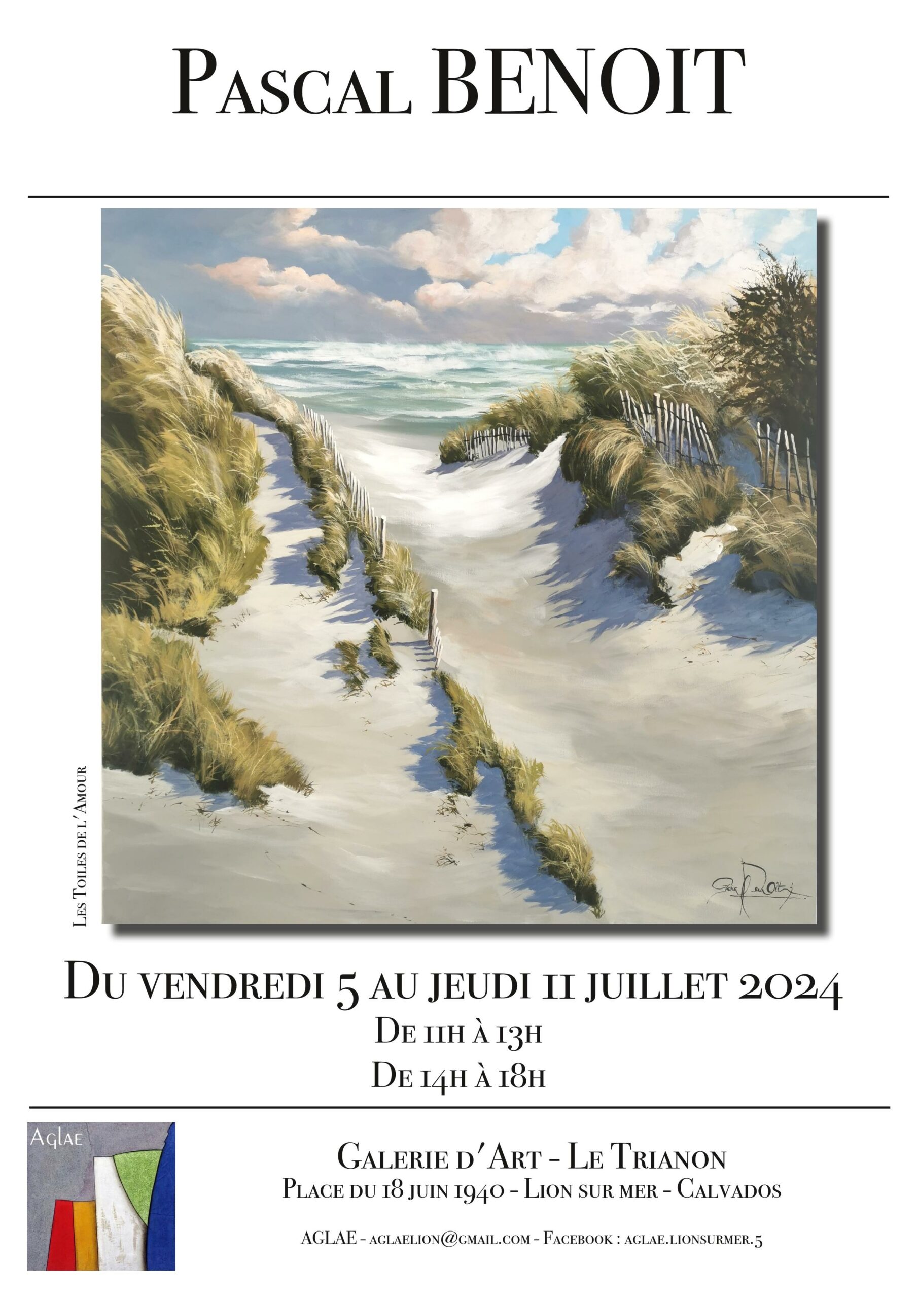Les Toiles de l’Amour de Pascal BENOIT – AGLAE